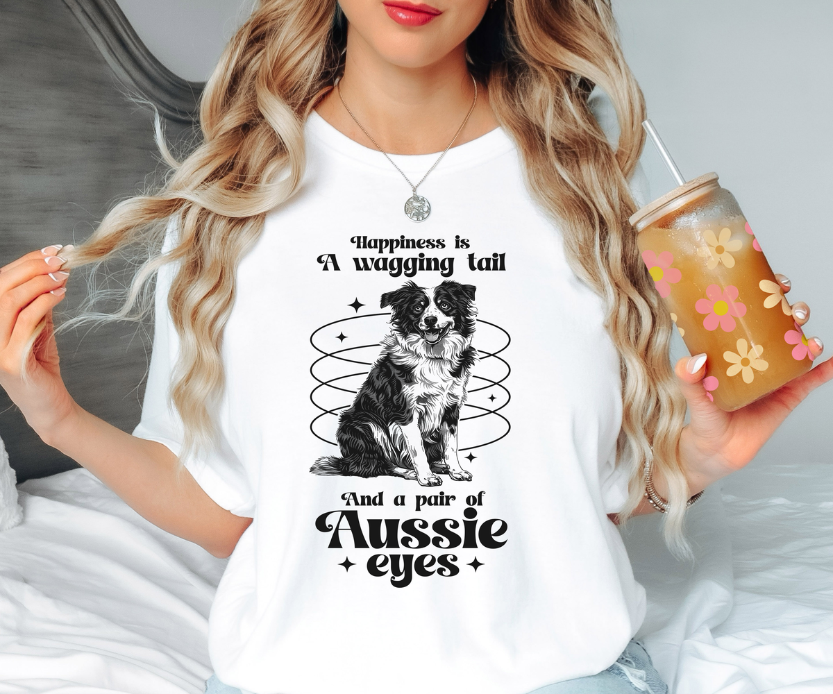 Aussie Eyes DTF Print – Torch Light