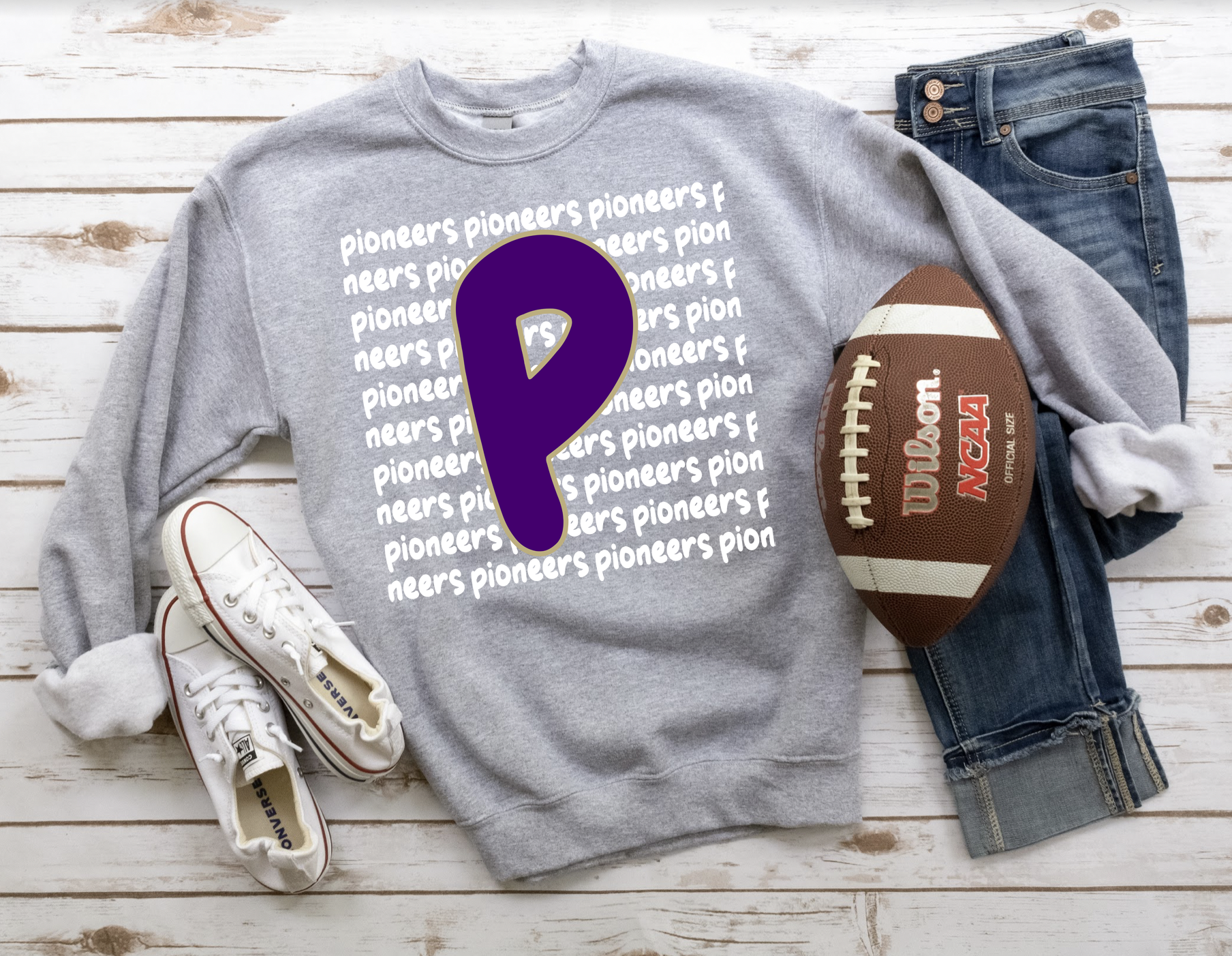 Pioneers Funky Repeat DTF Print – Torch Light