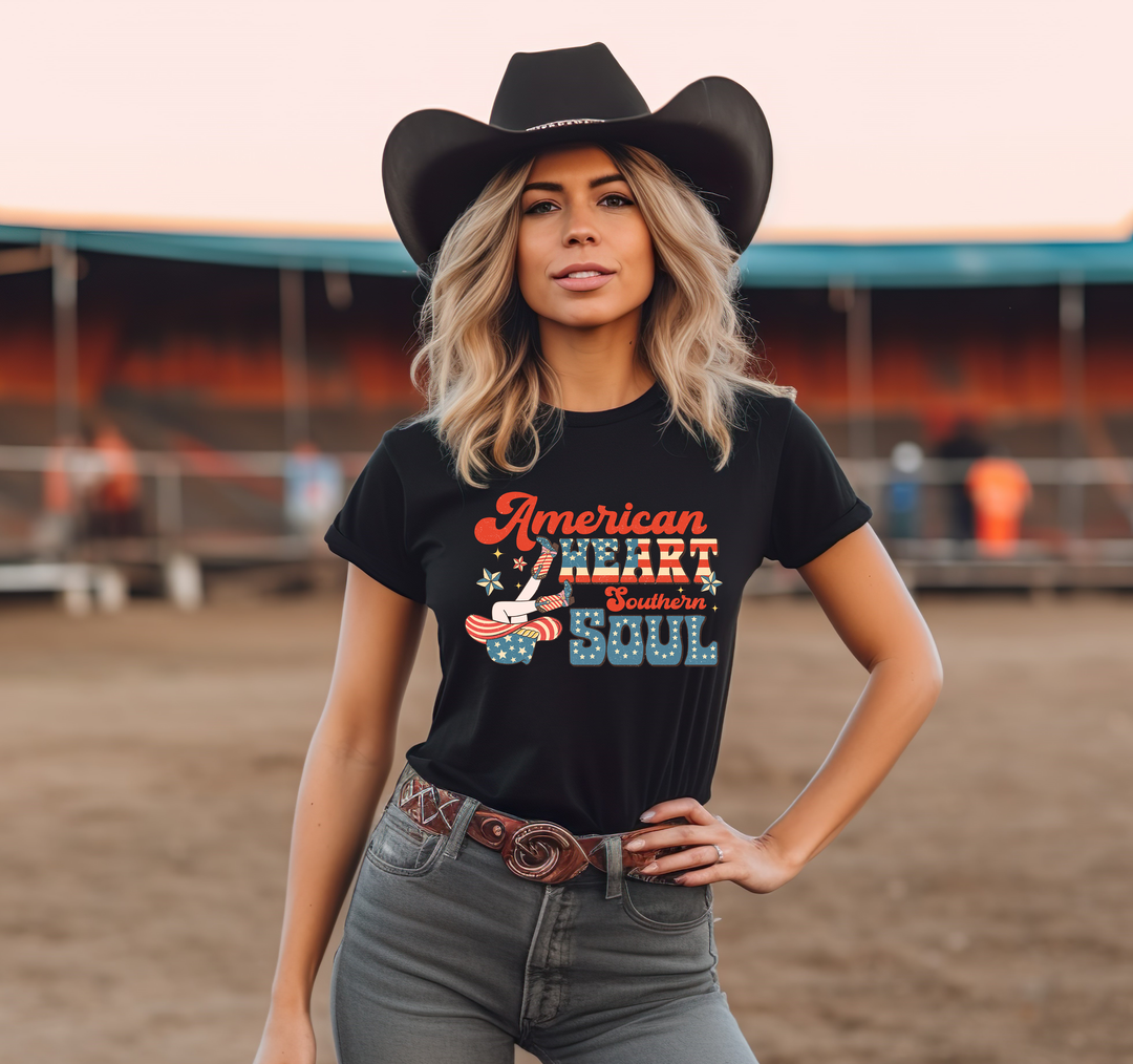 American Heart Southern Soul DTF Print – Torch Light