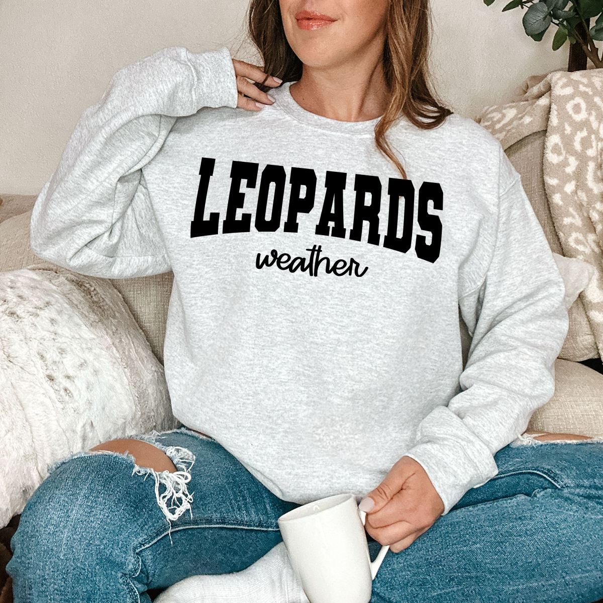 Leopards Team Weather DTF Print – Torch Light