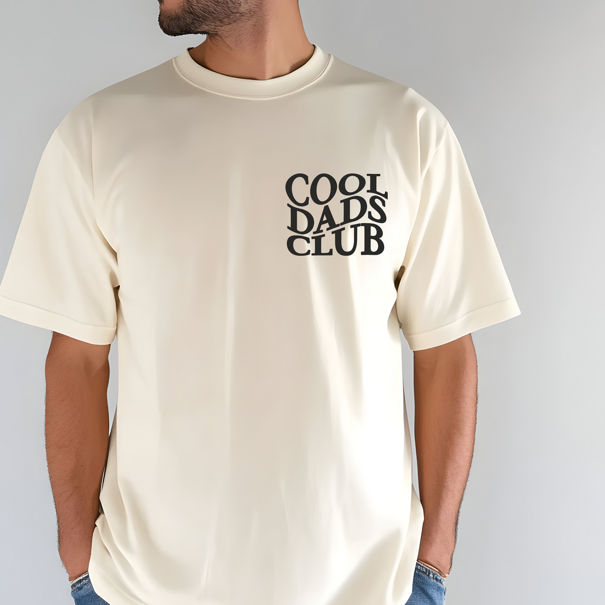 Wavy Cool Dads Club DTF Print – Torch Light