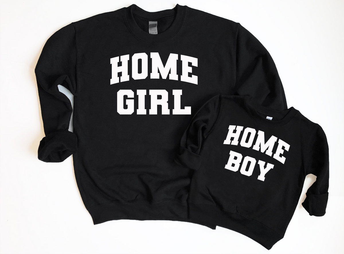 Home Girl Home Boy DTF Print – Torch Light
