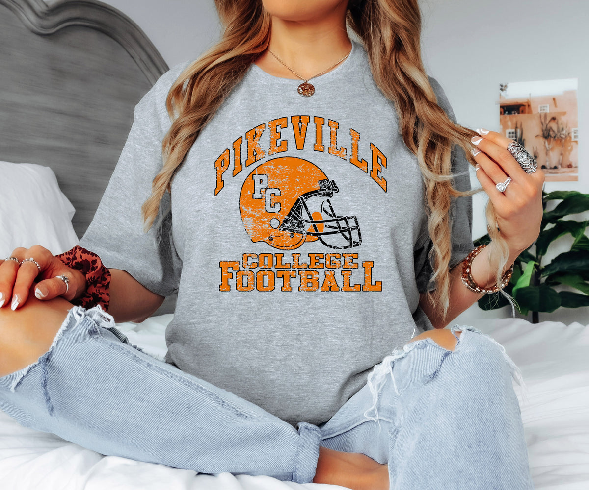 Varsity Pikeville Football DTF Print – Torch Light
