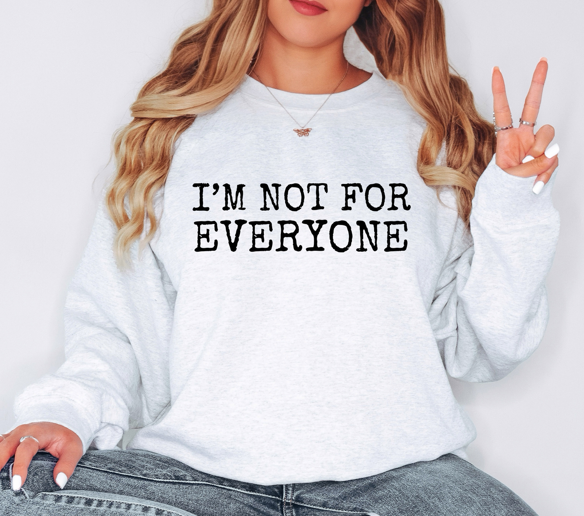 Im Not for Everyone DTF Print – Torch Light