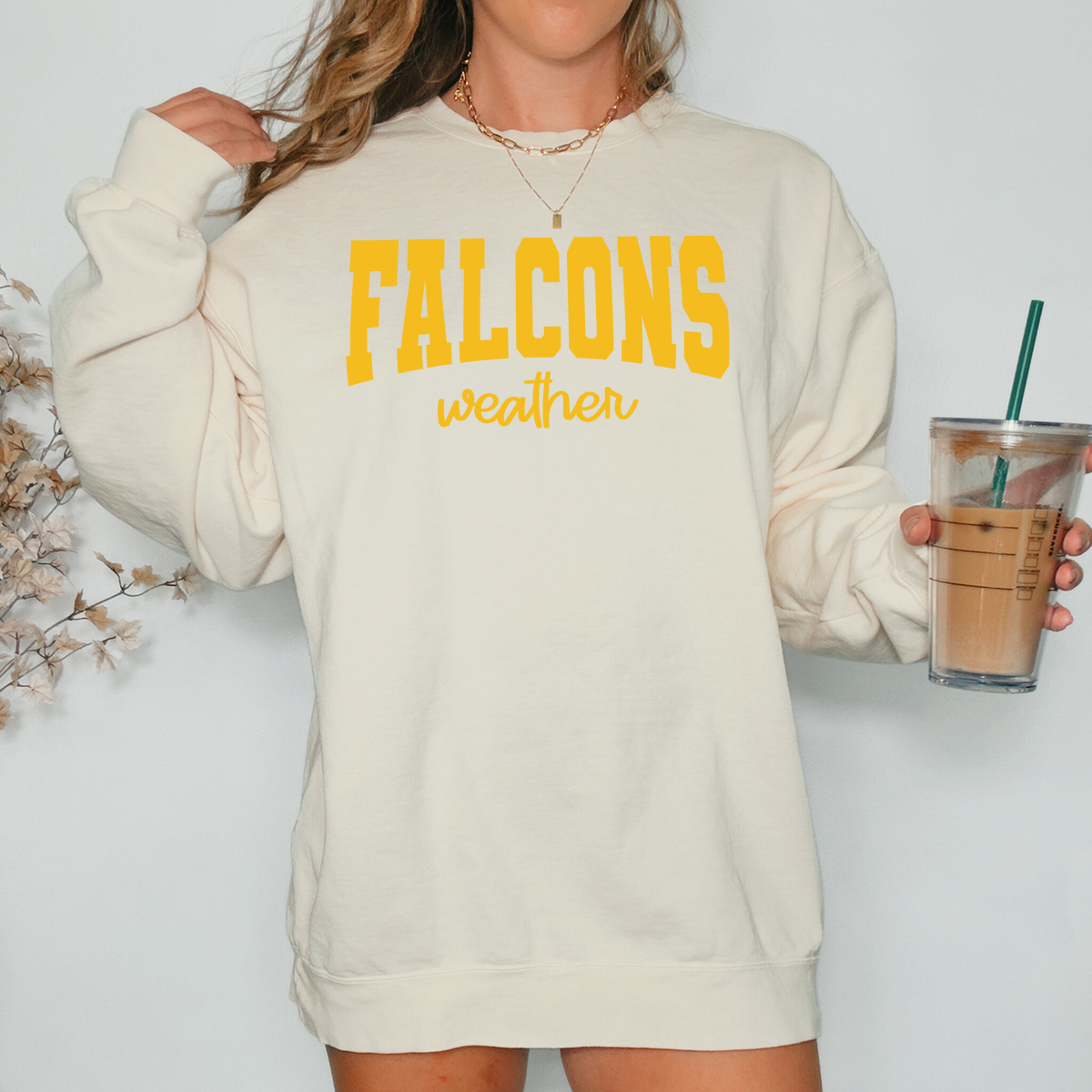 Falcons Team Weather DTF Print – Torch Light