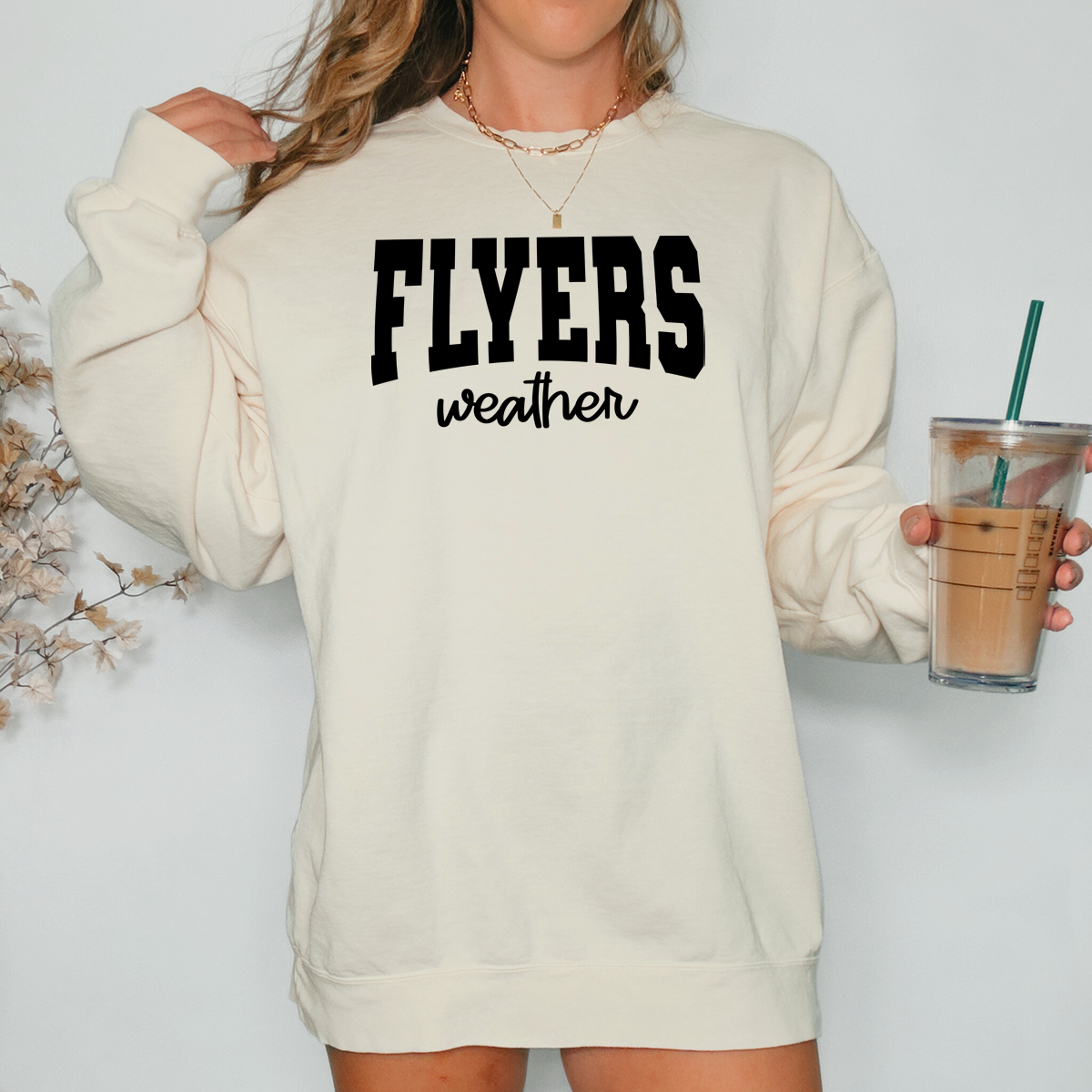 Flyers Team Weather DTF Print – Torch Light