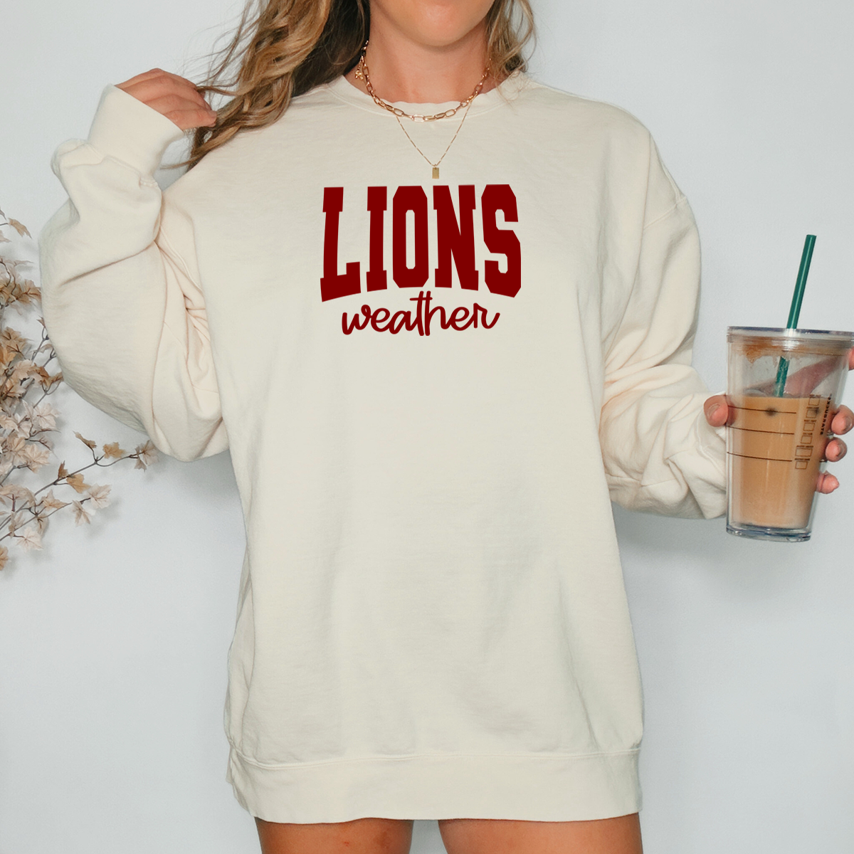 Lions Team Weather DTF Print – Torch Light