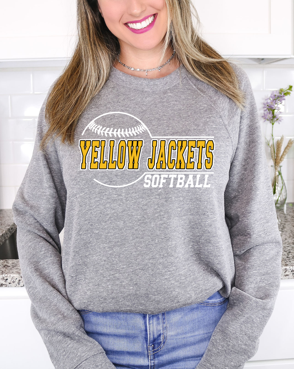Yellow Jackets Softball 01 DTF Print – Torch Light