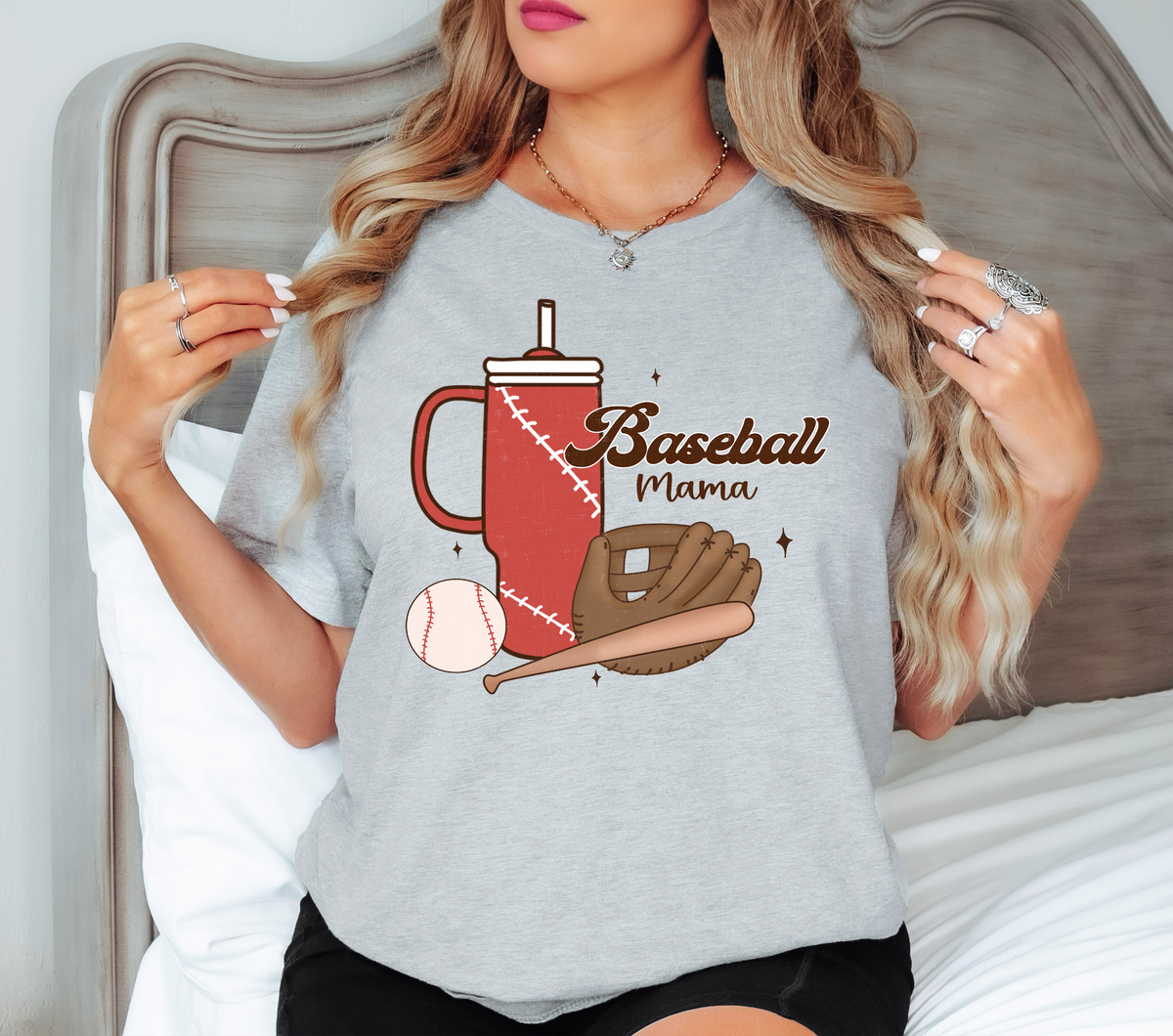 Baseball Mama Stanley DTF Print – Torch Light