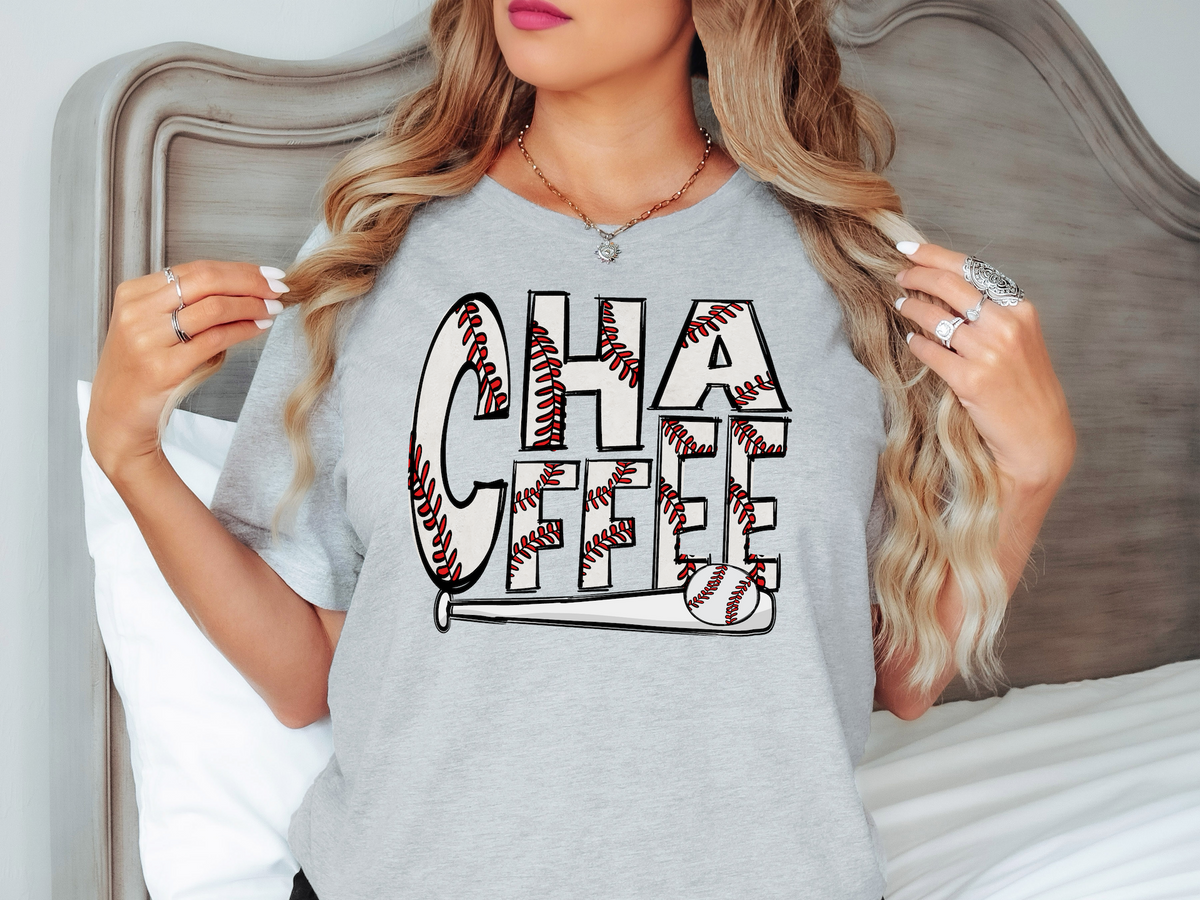 Chaffee Baseball Doodle DTF Print – Torch Light