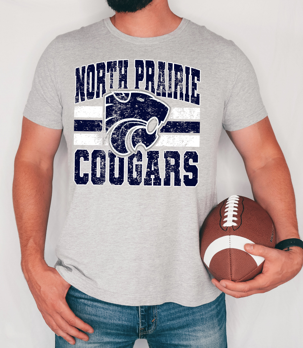 Classic Hometown North Prairie Cougars DTF Print – Torch Light