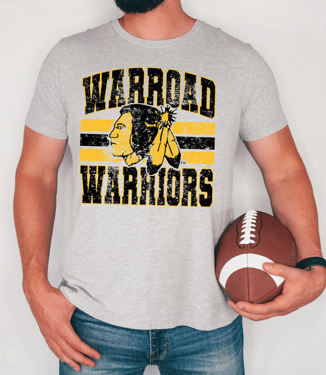 Classic Hometown Warroad Warriors DTF Print – Torch Light