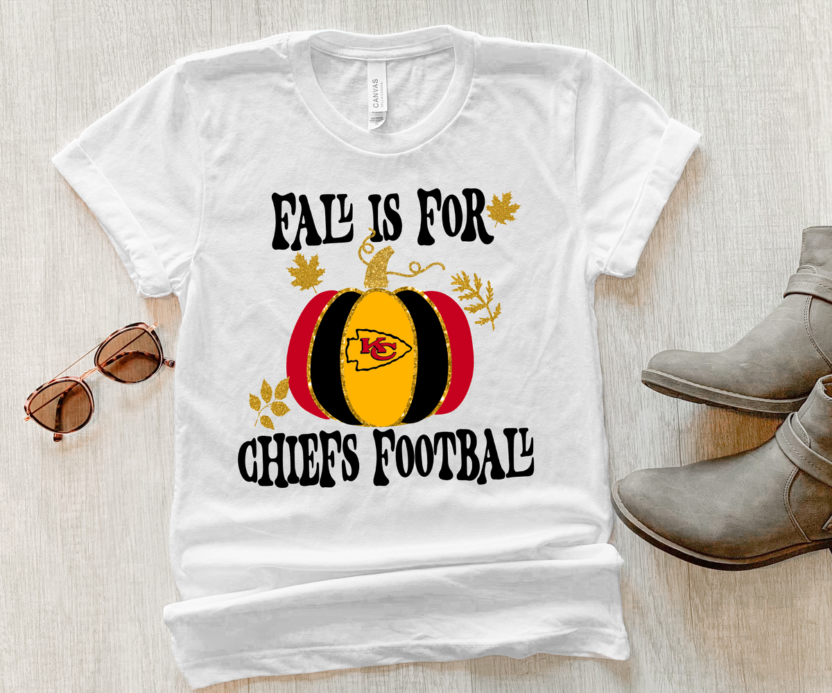 Fall Is For Chiefs Football DTF Print – Torch Light