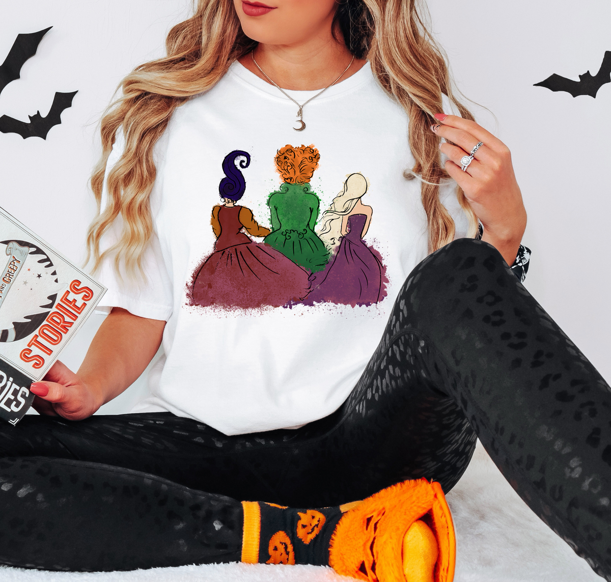 Hocus Pocus Drawing DTF Print – Torch Light