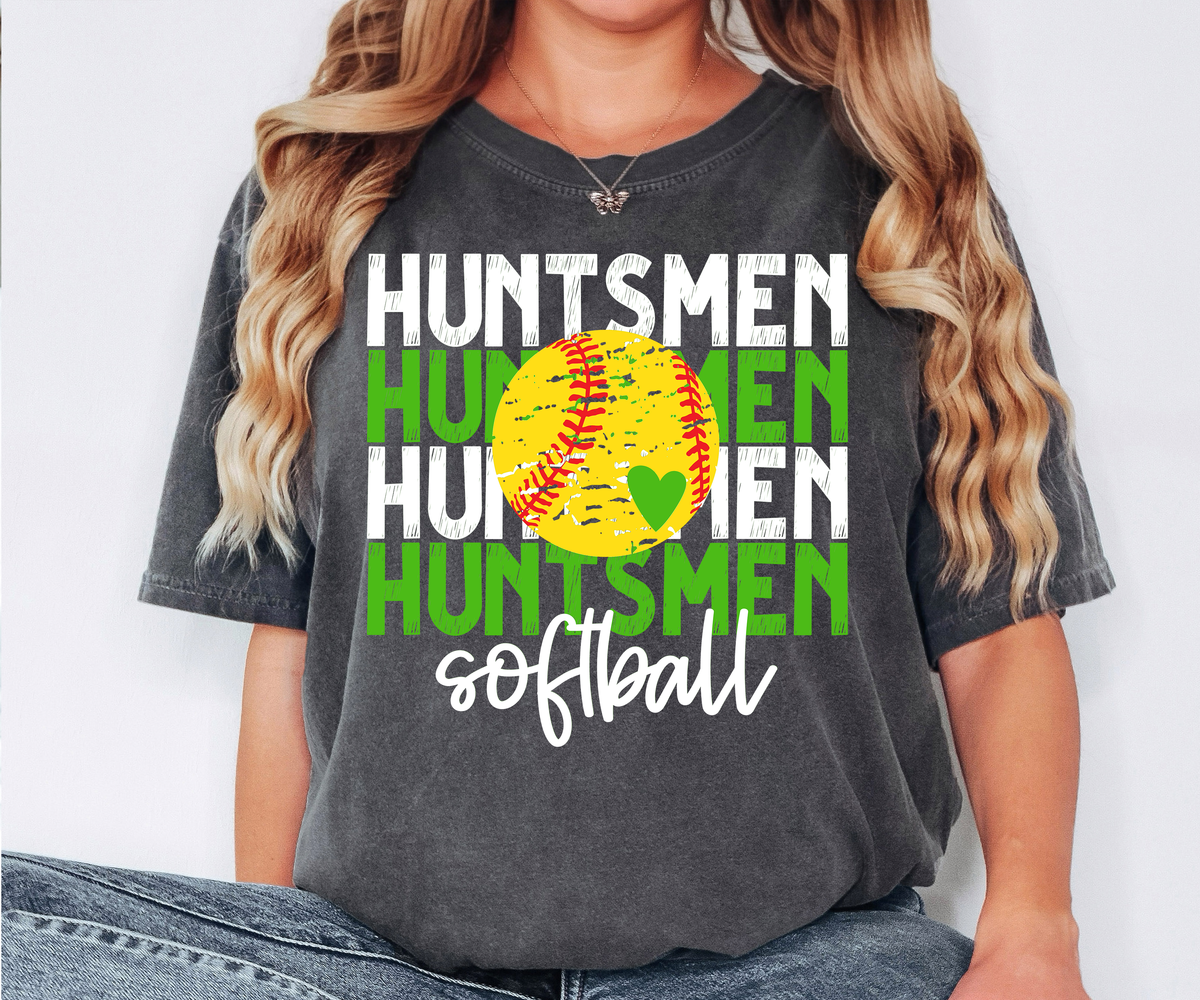 Huntsmen Repeat Softball DTF Print – Torch Light
