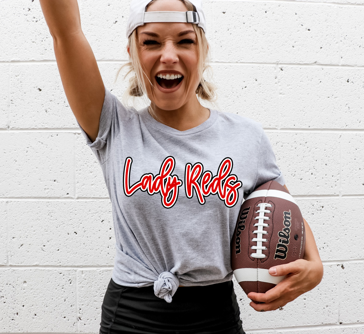 Lady Reds Outline DTF Print – Torch Light