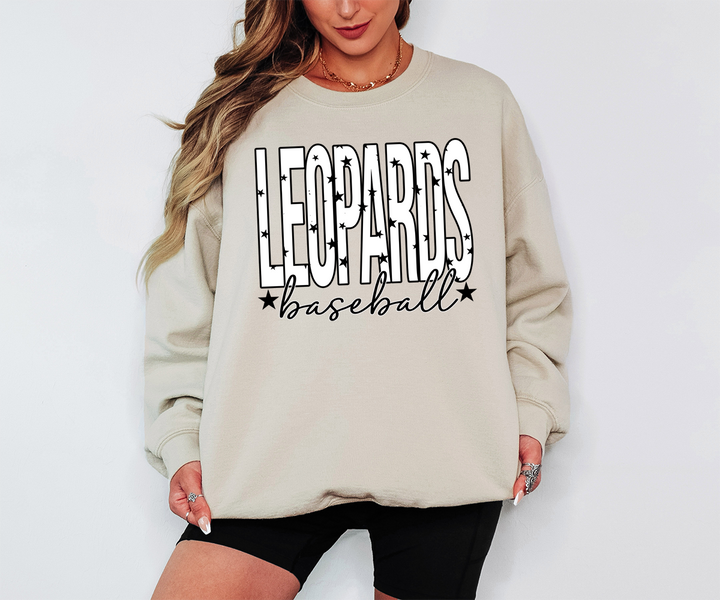 Leopards Baseball Star Power Team Sports DTF Print – Torch Light