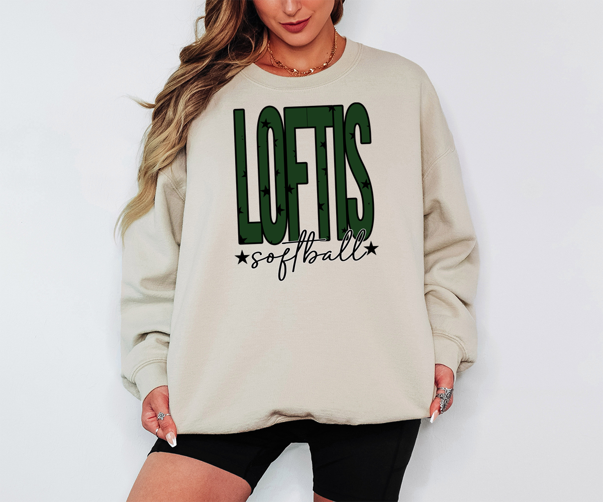 Loftis Softball Star Power Team Sports DTF Print – Torch Light