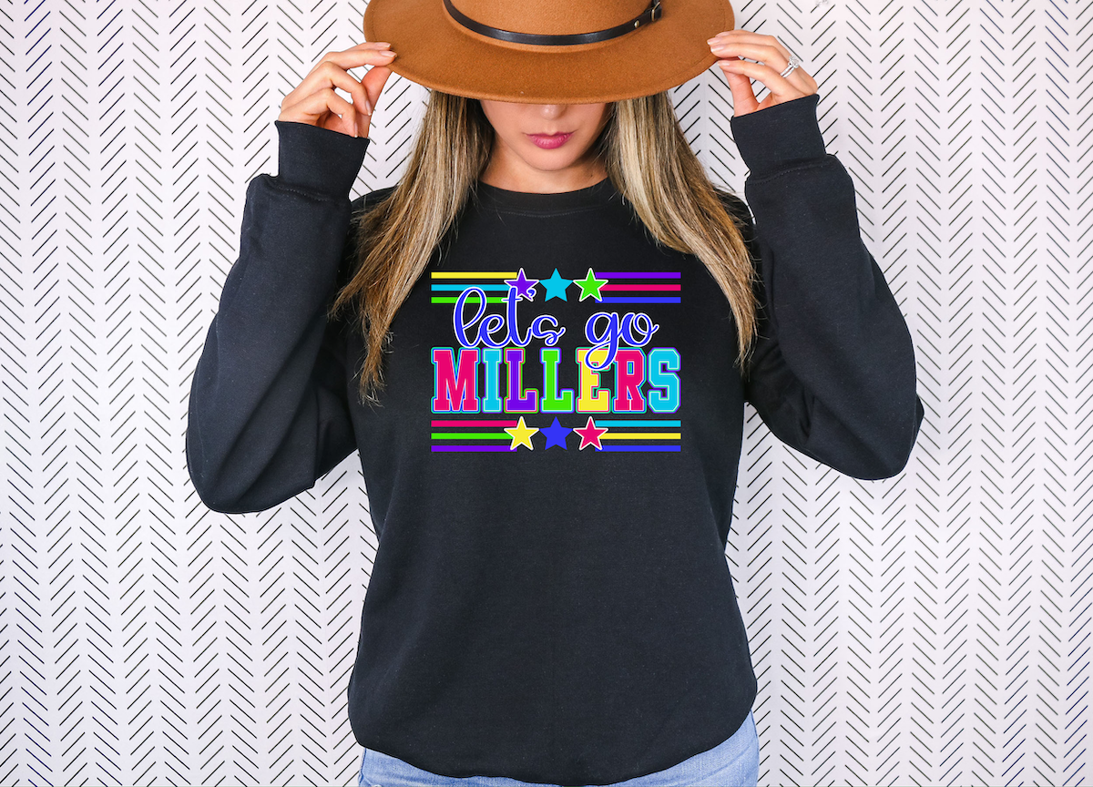 Millers Lets Go Multi Color DTF Print – Torch Light