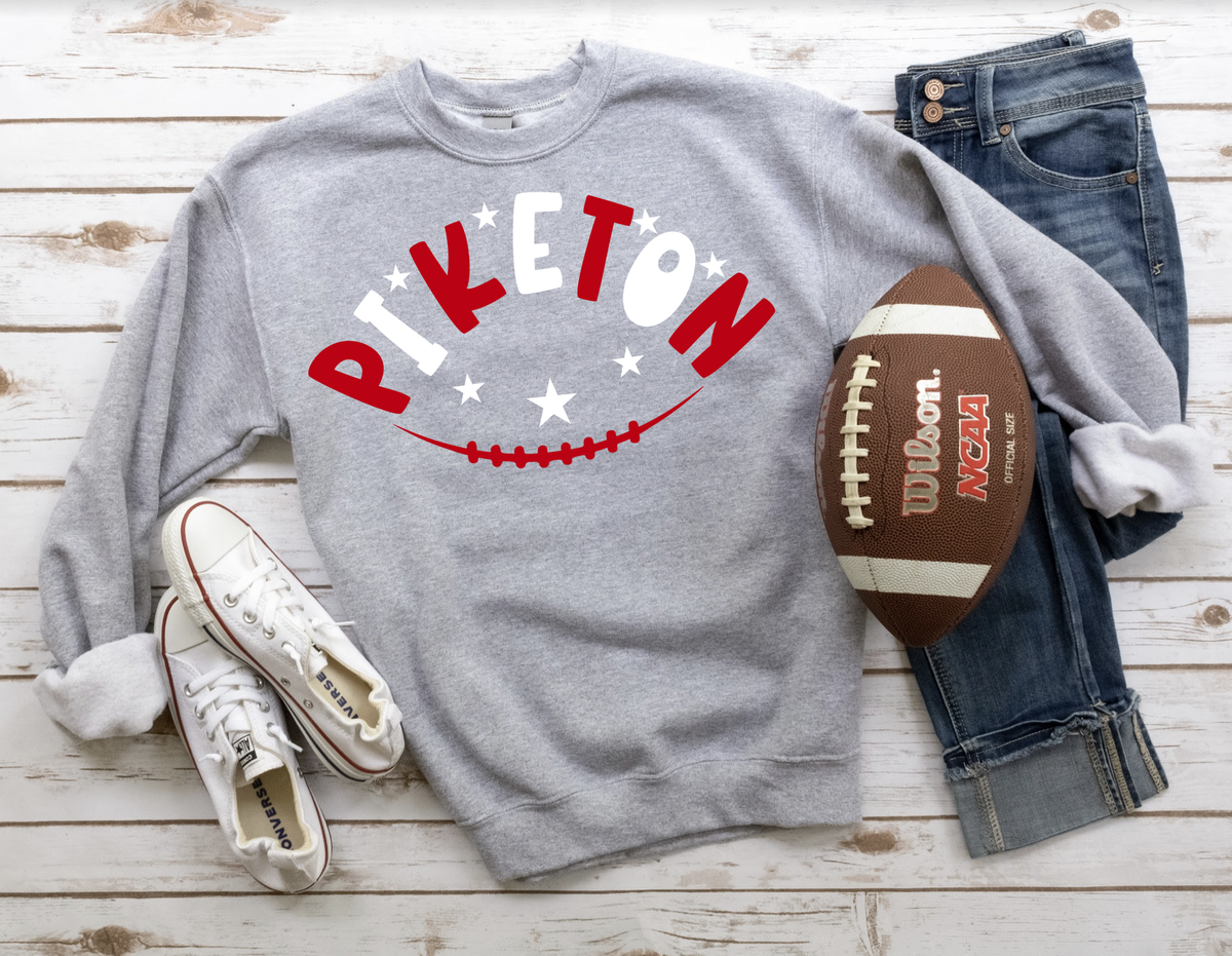 Piketon Football Star DTF Print – Torch Light