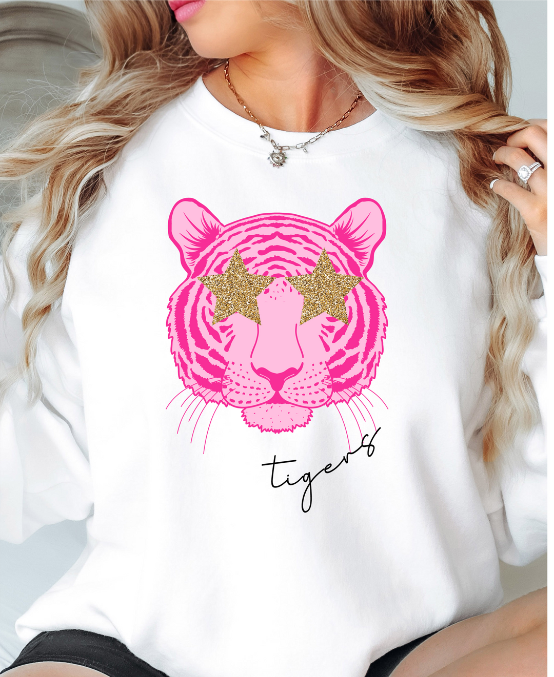 Preppy Tigers DTF Print – Torch Light