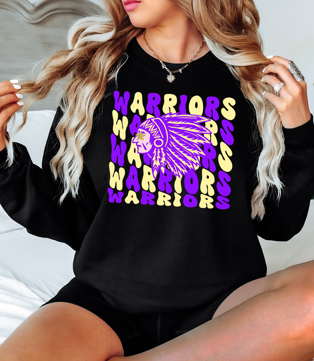 Preppy Warriors Stacked DTF Print – Torch Light