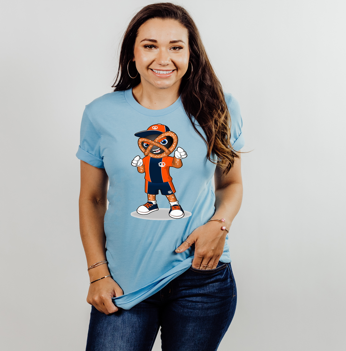 Pretzel Guy Mr. Salty DTF Print – Torch Light