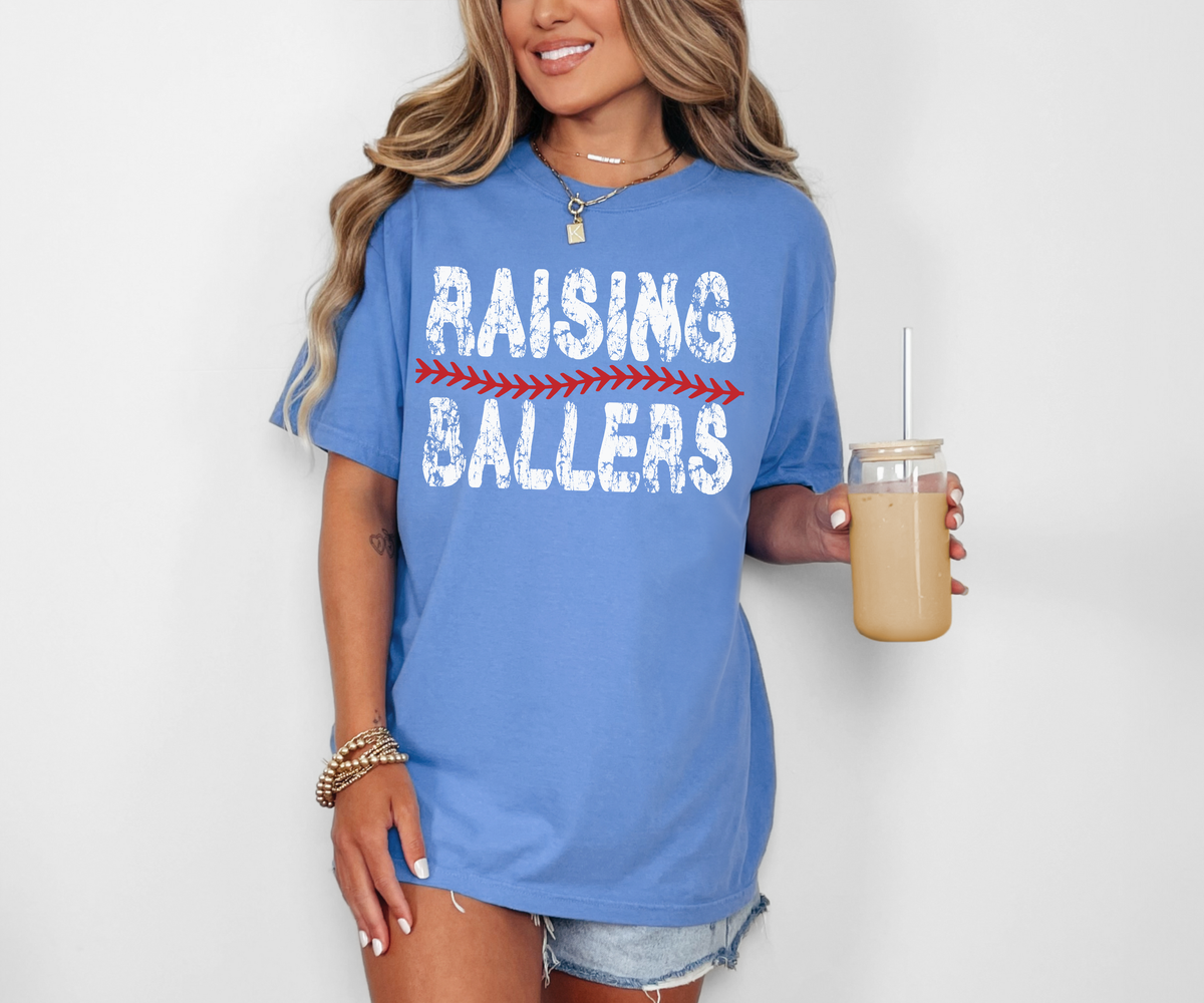 Raising Ballers Baseball DTF Print – Torch Light