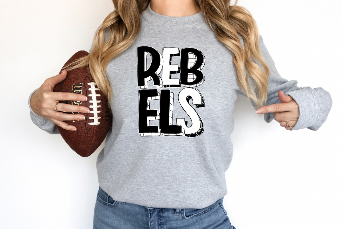 Rebels TUX deluxe dtf print – Torch Light