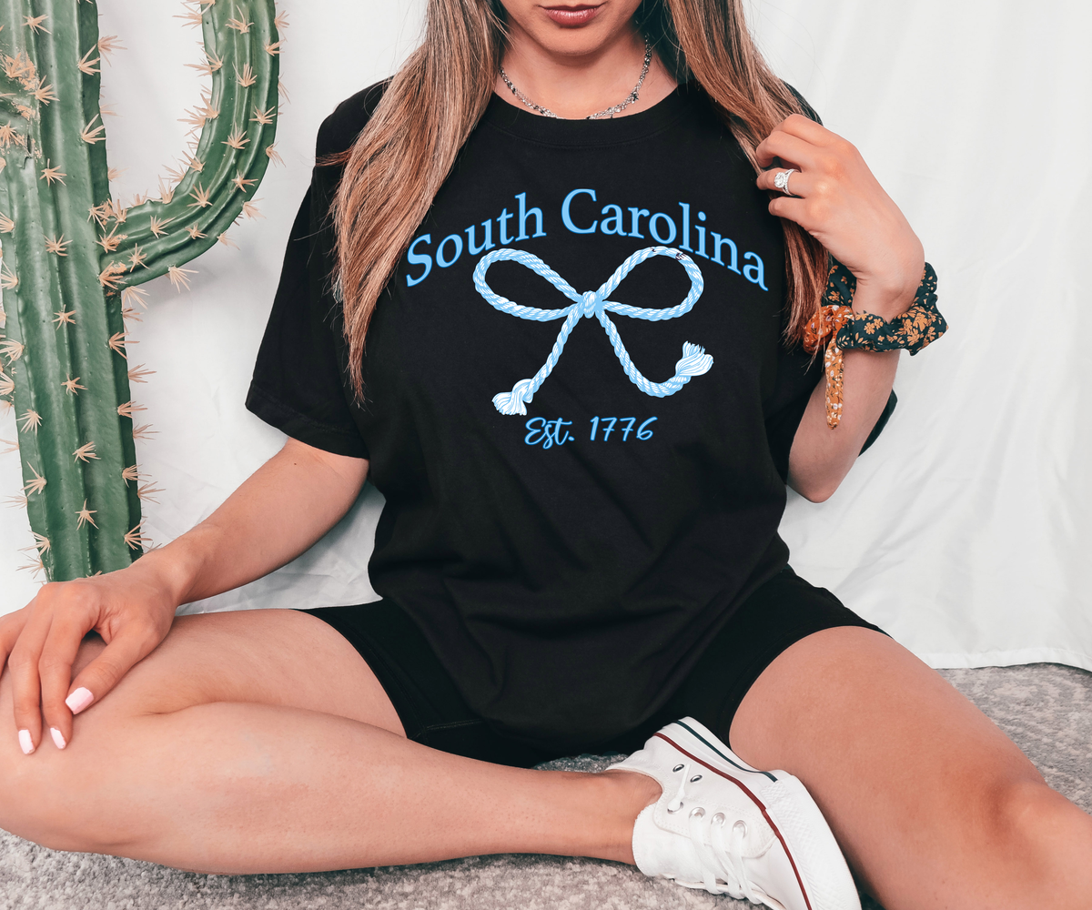 Coquette South Carolina Rope Bow DTF Print – Torch Light