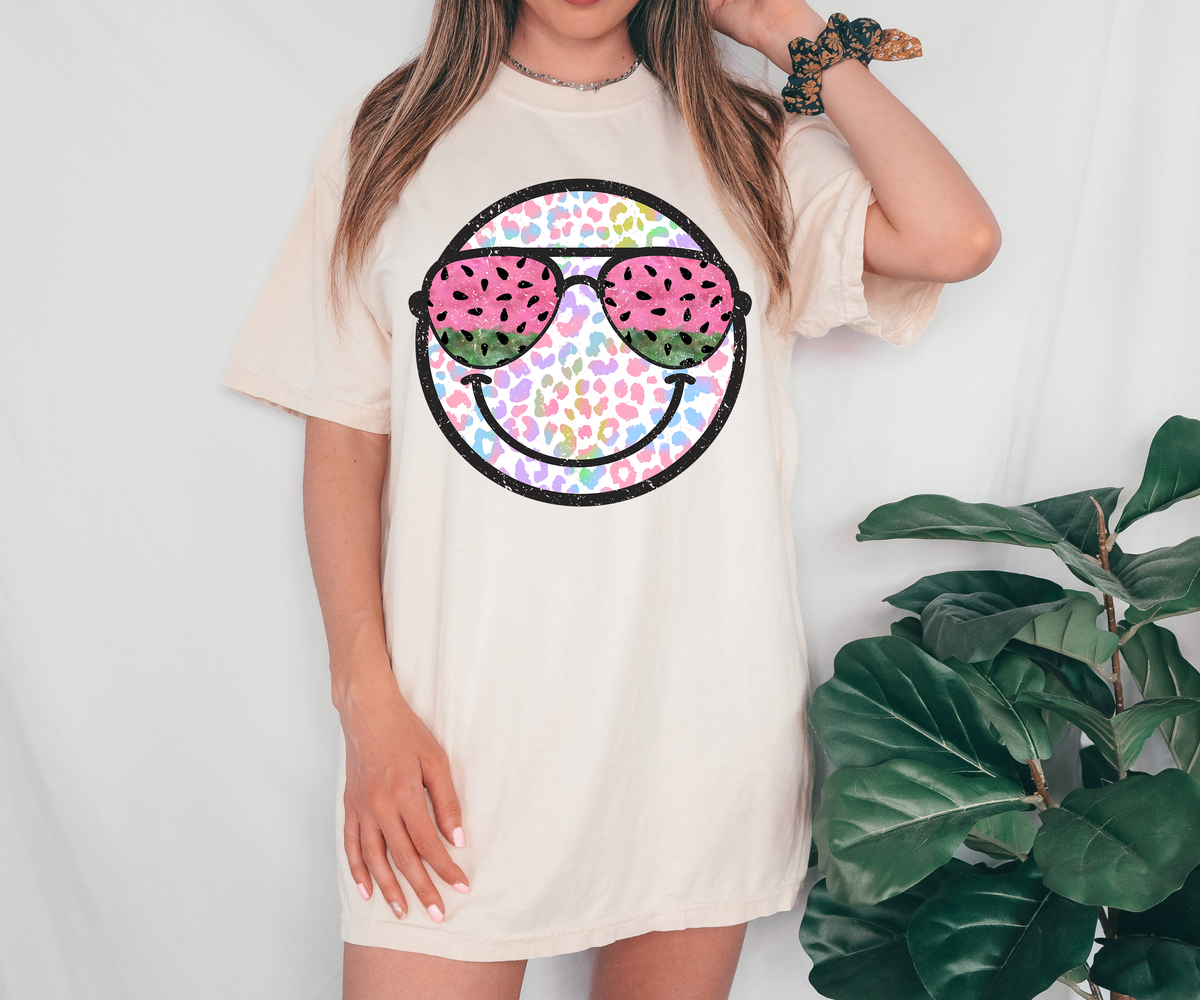 Retro Summer Watermelon Glasses DTF Print – Torch Light