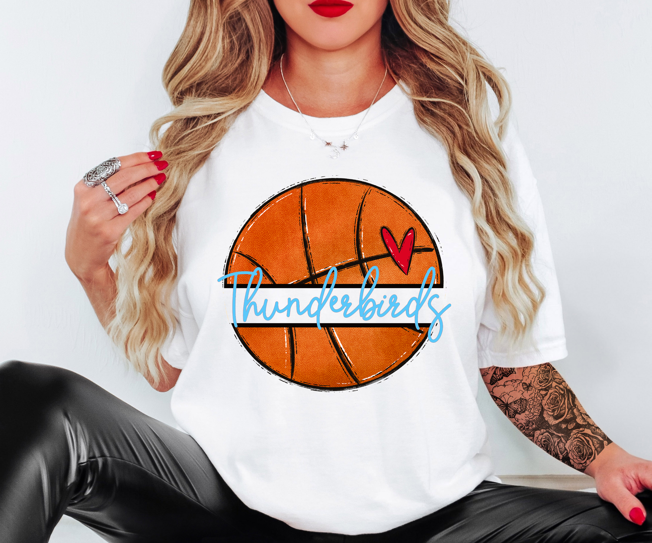 Thunderbirds Ballers Basketball DTF Print – Torch Light